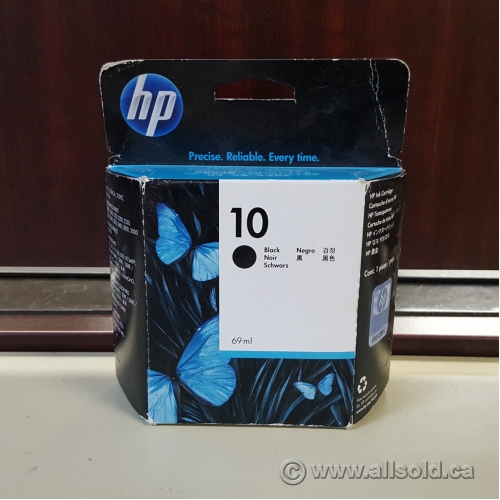 HP 10 Black Original Ink Cartridge (C4844A) - Allsold.ca - Buy & Sell ...