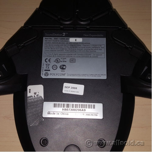 Polycom Soundstation 2 Analog Conference Business Phone Allsold Ca Buy And Sell Used Office