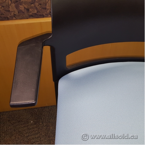 Blue Steelcase Move Counter Height Bar Stool w/ Fixed Arms - Allsold.ca ... Blue Steelcase Move Counter Height Bar Stool w/ Fixed Arms - Allsold.ca ...