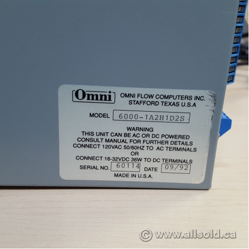 Omni 6000 Flow Computer Allsold Ca Buy And Sell Used Office Furniture Calgary
