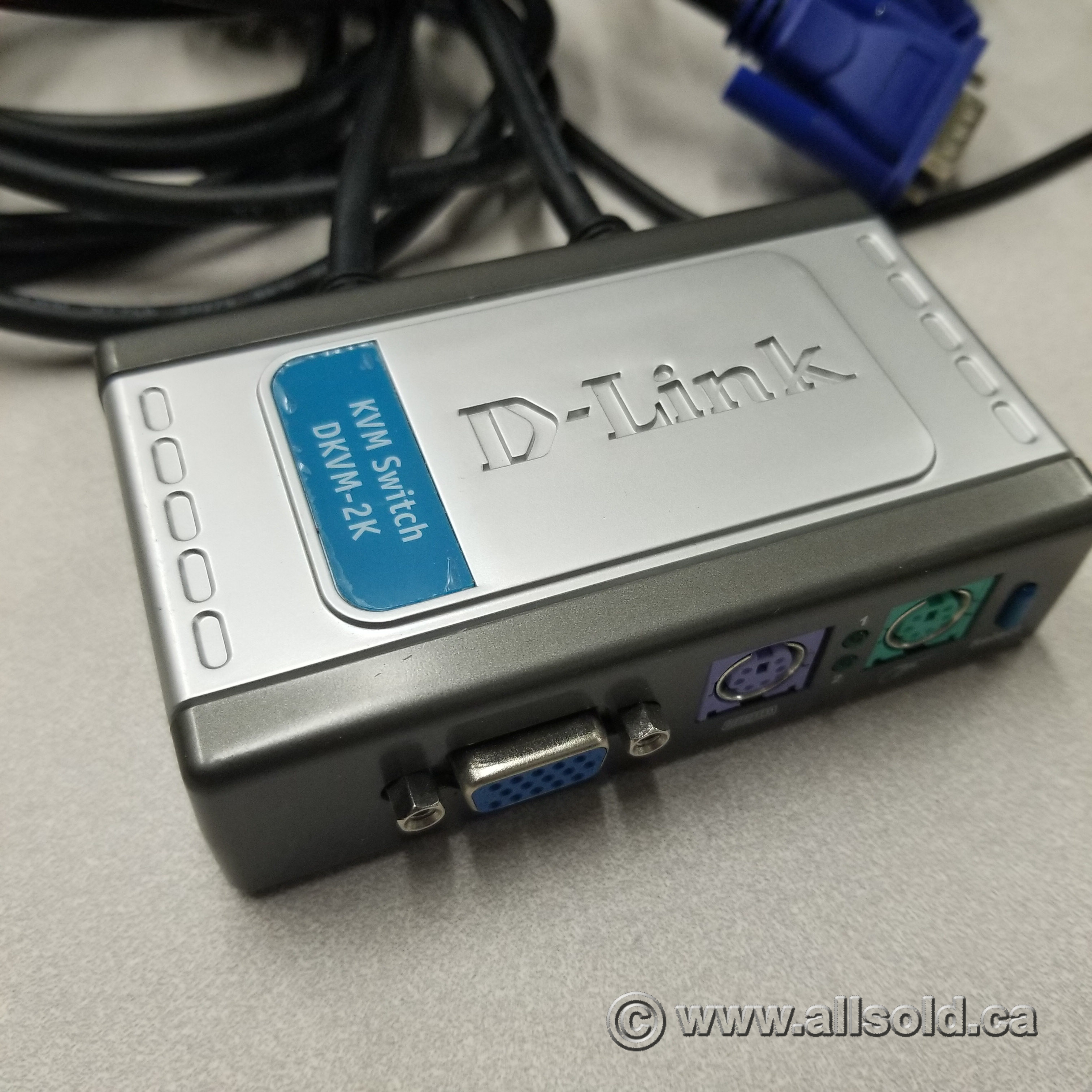 D-Link DKVM-2K- 2-port PS/2 based KVM switch - Allsold.ca - Buy & Sell ...