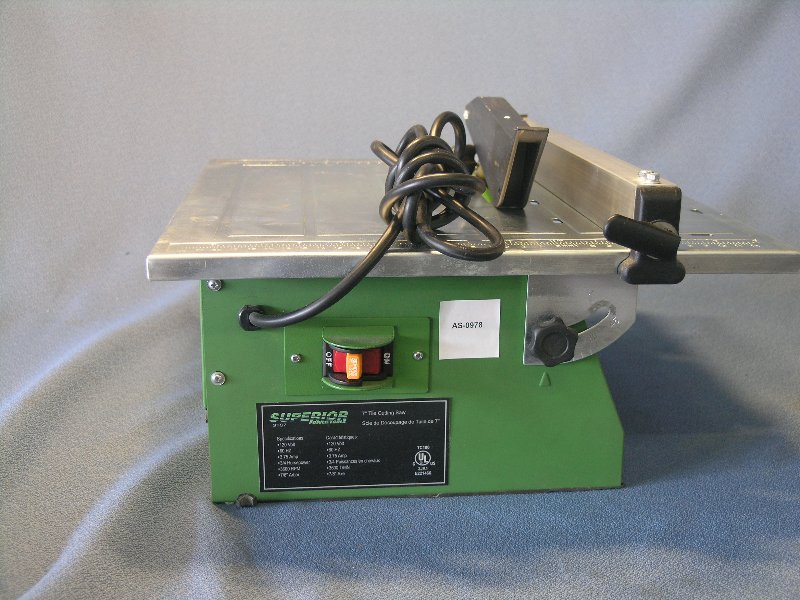Superior Power Tools 7 Tile Cutting Saw Allsold Buy Sell Used Office Furniture Calgary